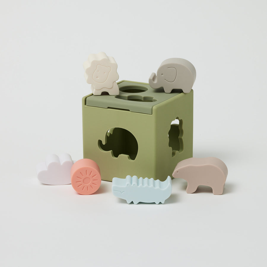 Silicone Sorting Box with Animals – littlewhimsy