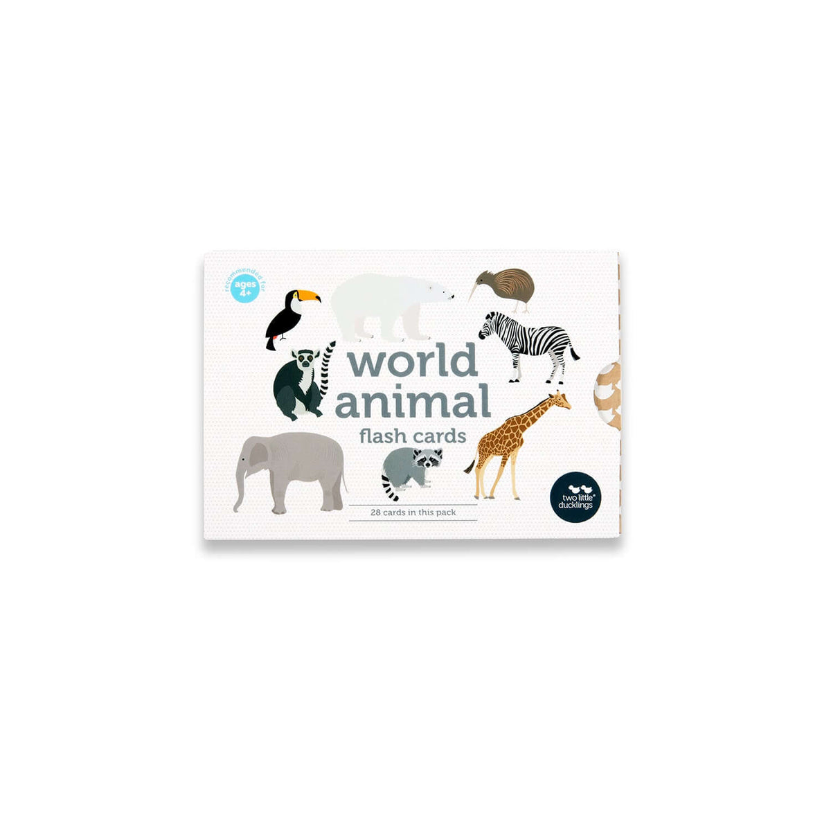 Flash Cards - World Animals – littlewhimsy