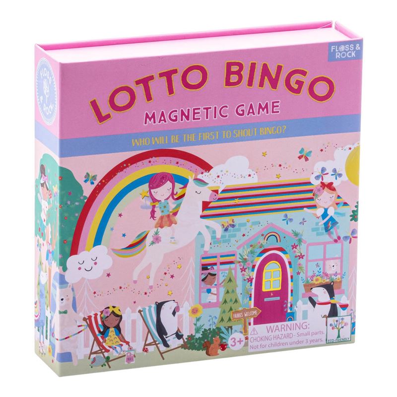 Magnetic Lotto Bingo | Rainbow Fairy – littlewhimsy