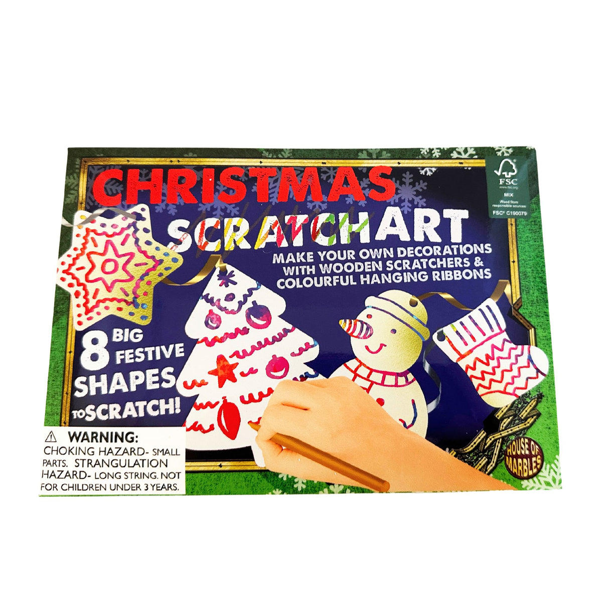 Scratch Art Set – Christmas – littlewhimsy