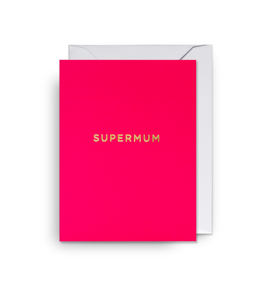 Supermum Mini Card – littlewhimsy