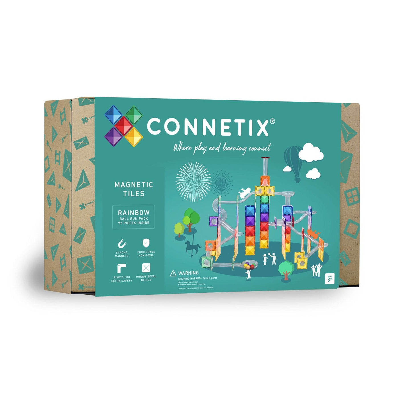 Connetix | 92 Piece BALL Run – littlewhimsy