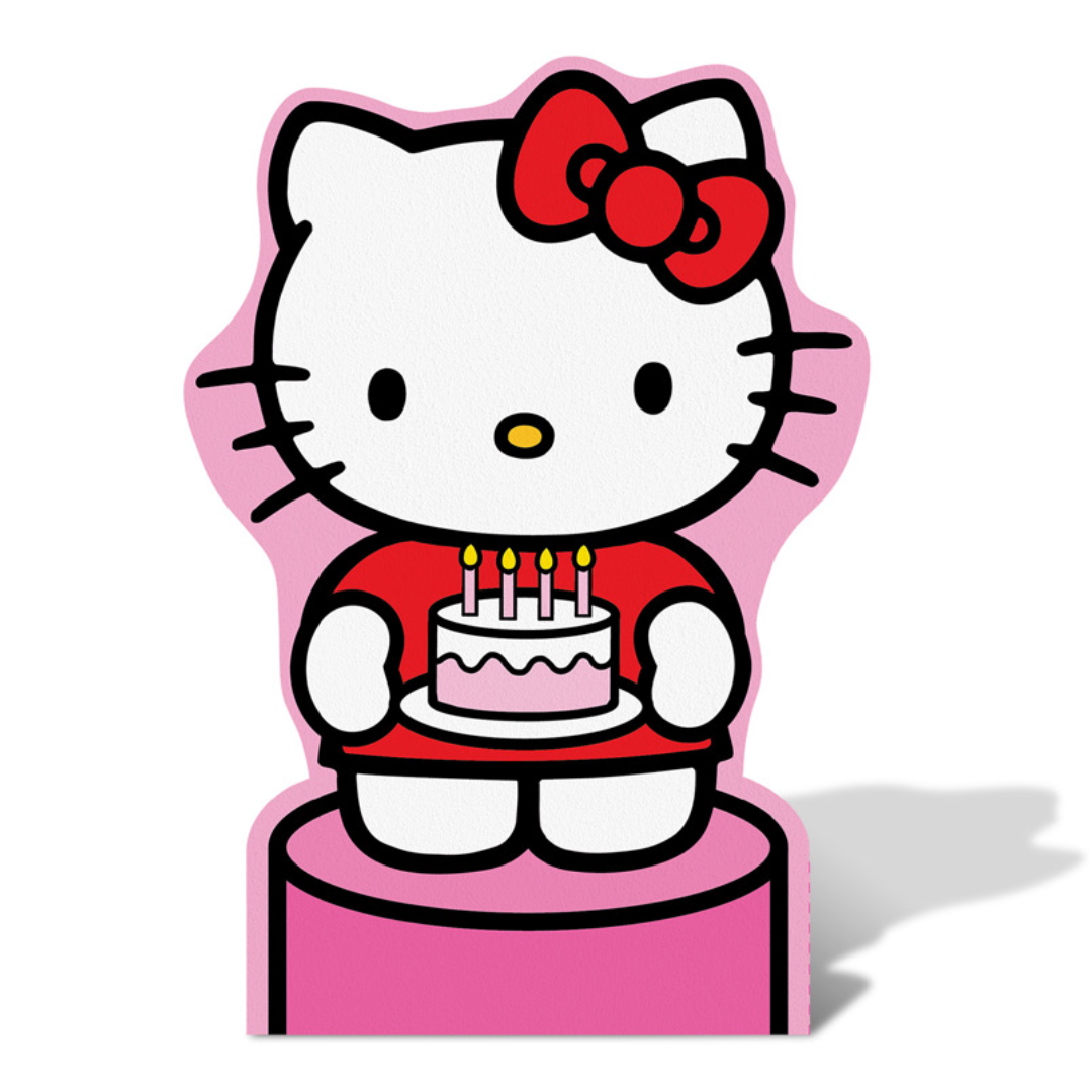 Stand Up Card | Hello Kitty Birthday Cake – littlewhimsy