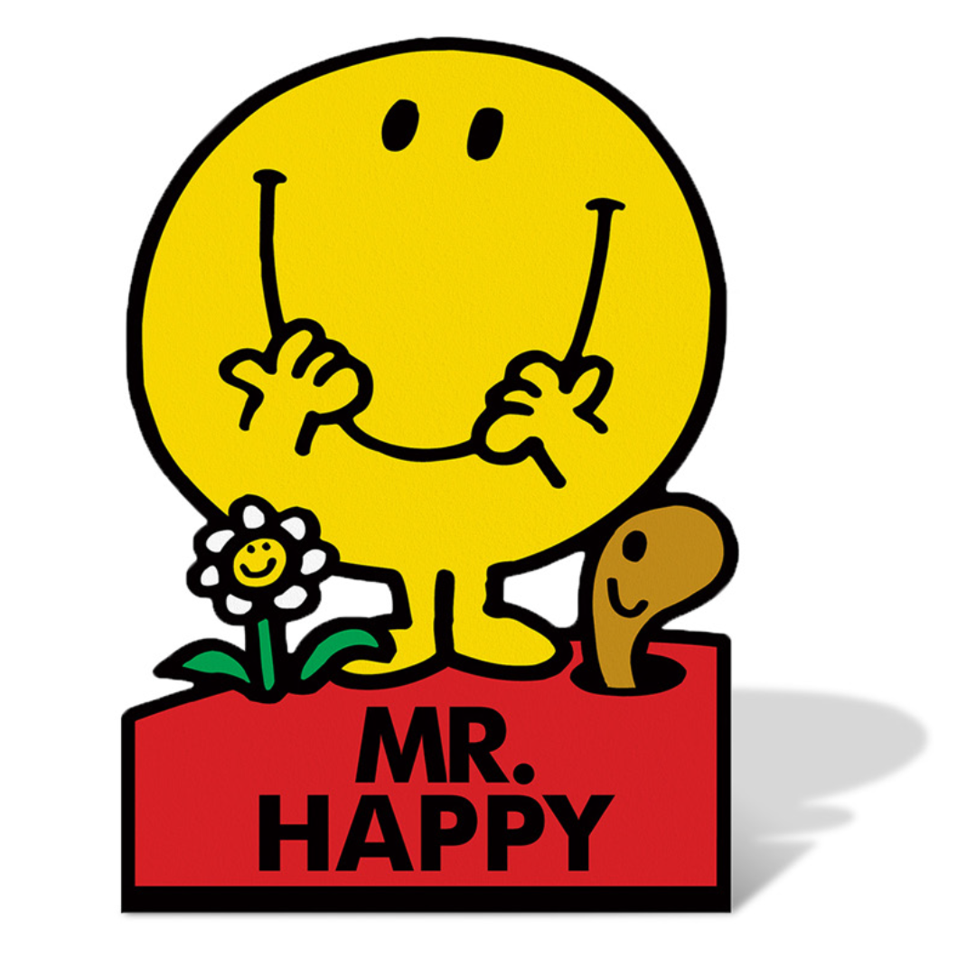 Stand Up Card | Mr Happy – littlewhimsy