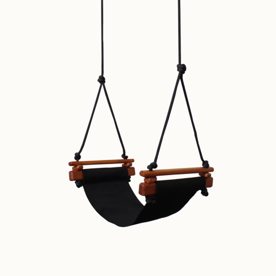 Solvej Child Swings - Coral Black – littlewhimsy