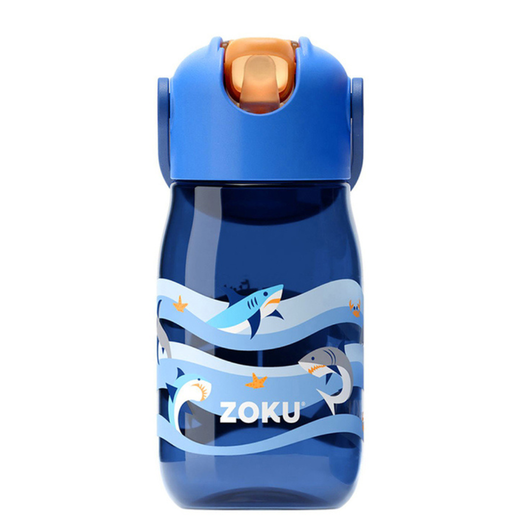 Zoku Kids Flip Gulp Bottle | Shark – littlewhimsy