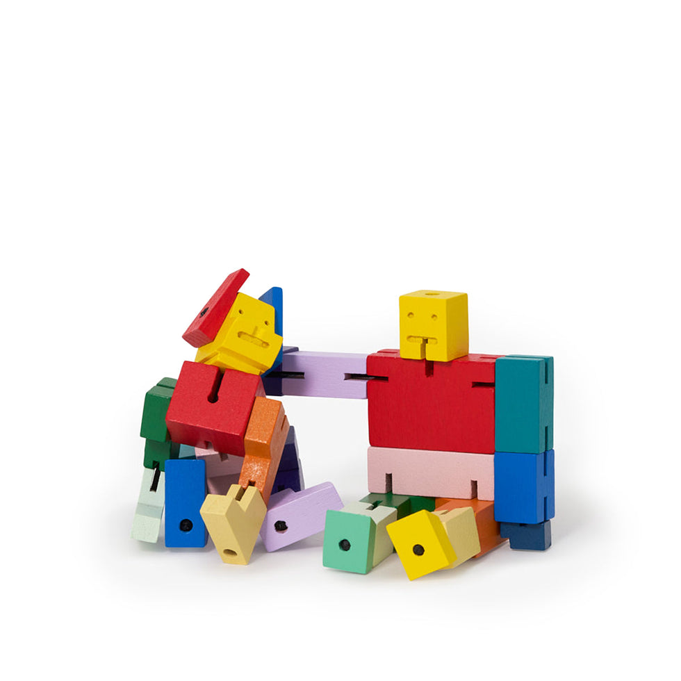 Cubebot Robot Black Skeleton MICRO – littlewhimsy