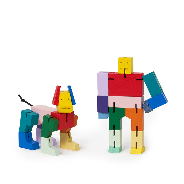 Cubebot Robot Black Skeleton MICRO – littlewhimsy