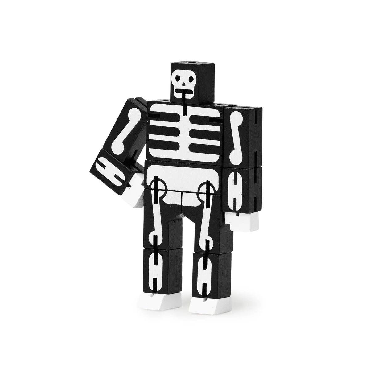 Cubebot Robot Black Skeleton MICRO – littlewhimsy