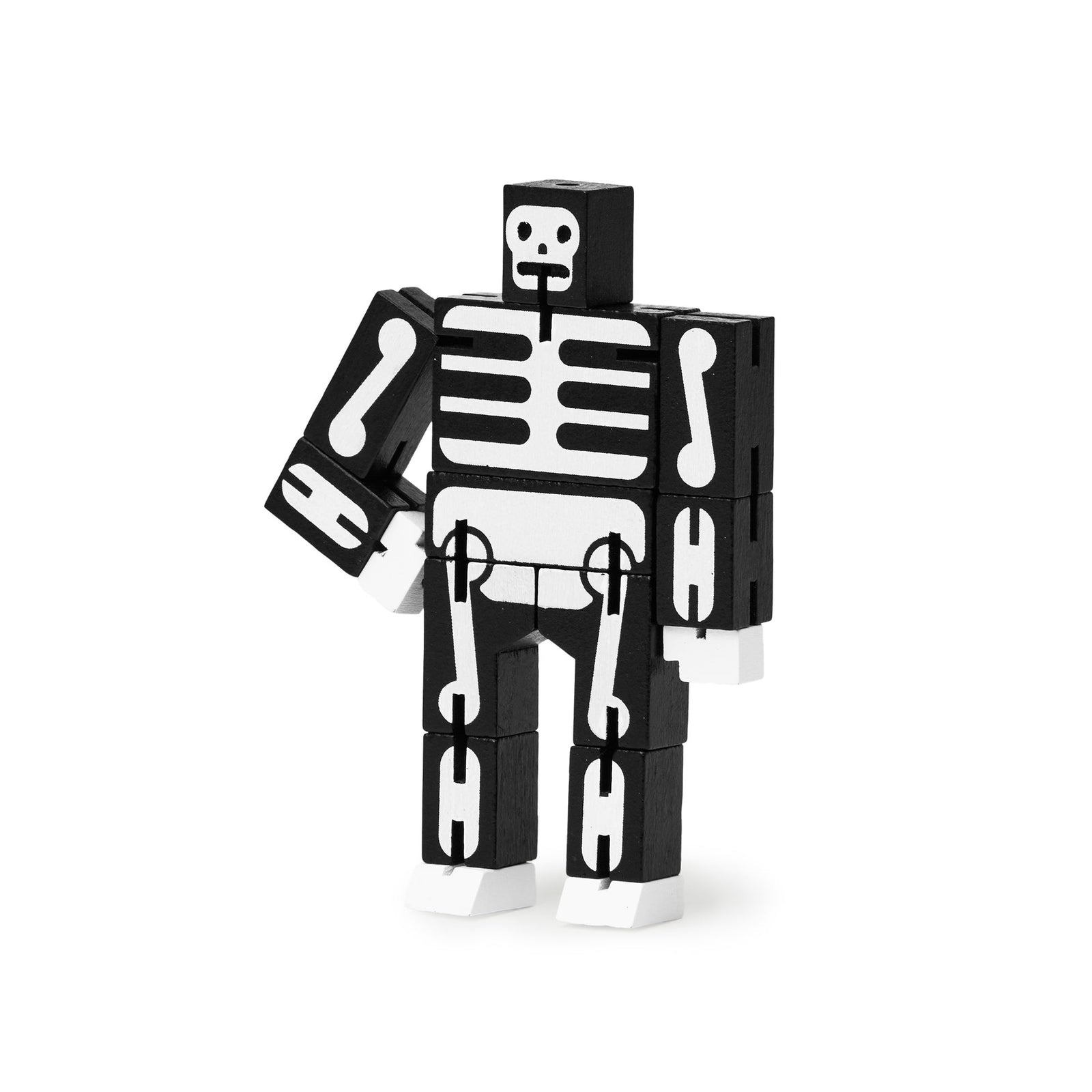 Cubebot Robot Black Skeleton MICRO – littlewhimsy