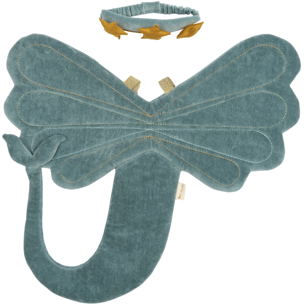 Fabelab Dress Up | Wings + Headband Mermaid Goblin Blue – littlewhimsy