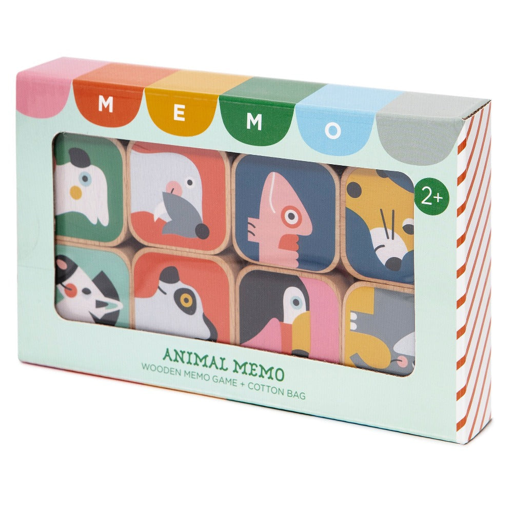 Memory Game Wooden Animals – littlewhimsy
