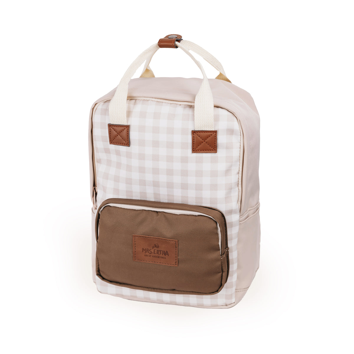 Mrs Ertha Backpack | Soft Squares LARGE – littlewhimsy