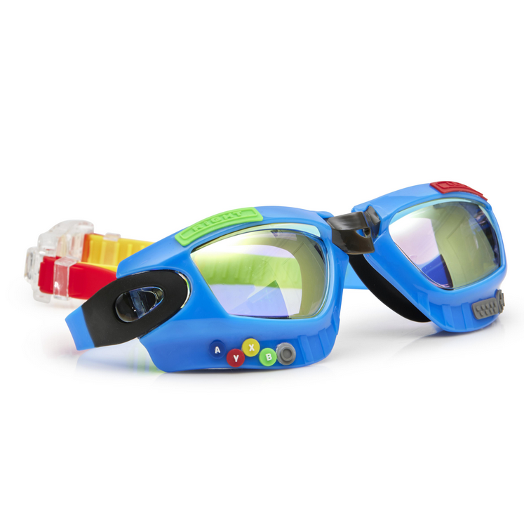 Gamer Goggles - CONSOLE BLUE – littlewhimsy