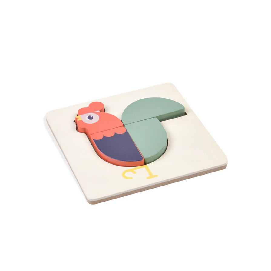 Moover Mini Puzzle | Rooster – littlewhimsy