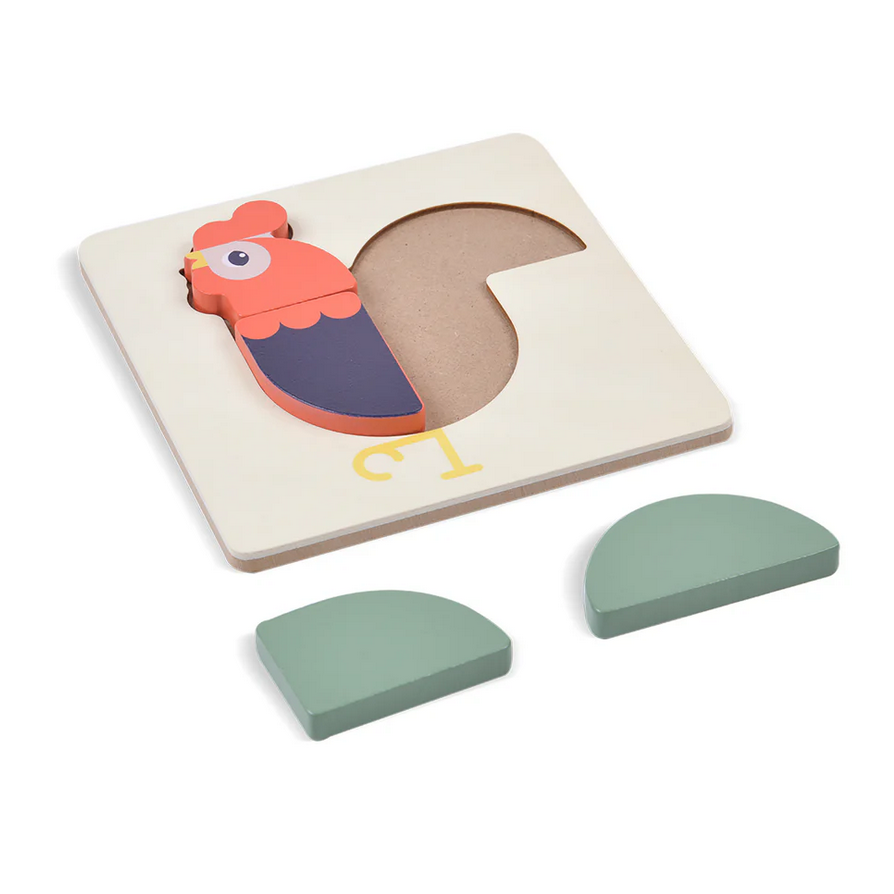 Moover Mini Puzzle | Rooster – littlewhimsy