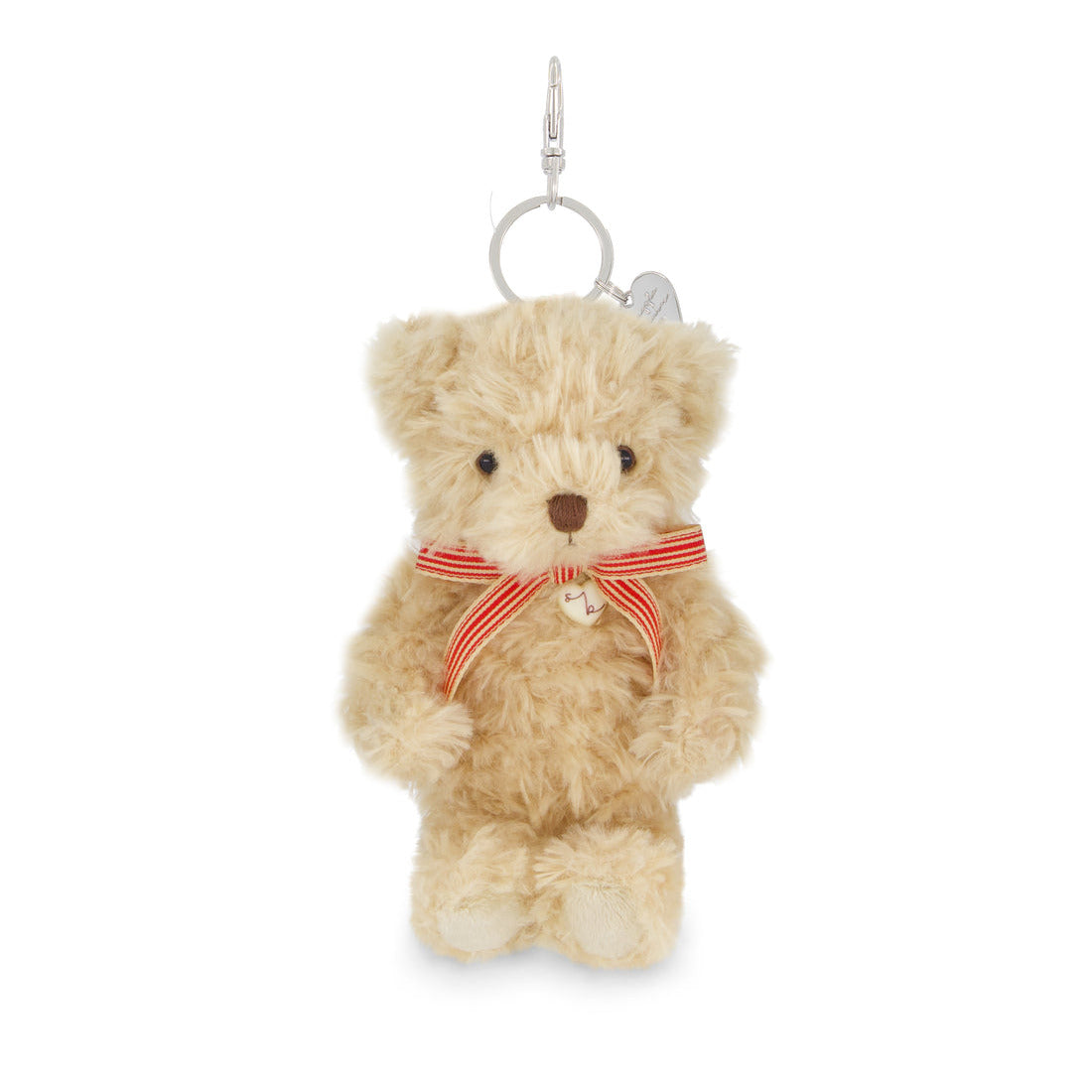 Snuggle Bunnies | Arthur KEYRING | Arthur the Bear with Red Stripe Bow ...