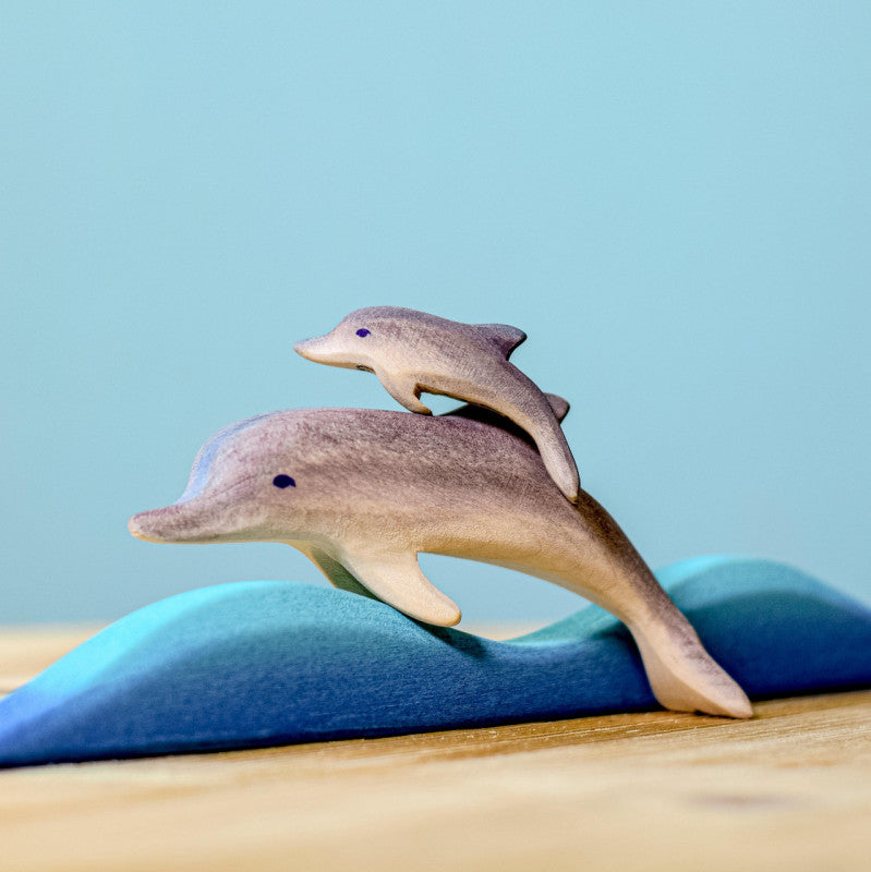 Bumbu Wooden Animal Ocean | Dolphin Set – littlewhimsy