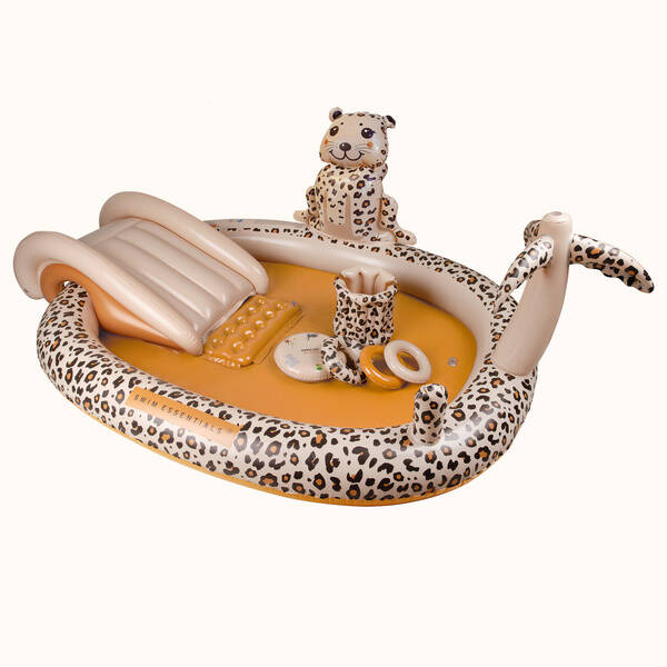 Swim Essentials Inflatable Adventure Pool | Beige Leopard – littlewhimsy