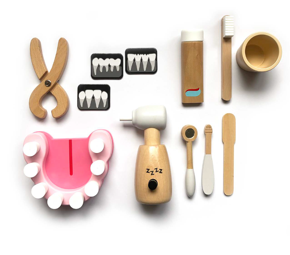 Iconic Toy - Wooden Dentist Kit – littlewhimsy