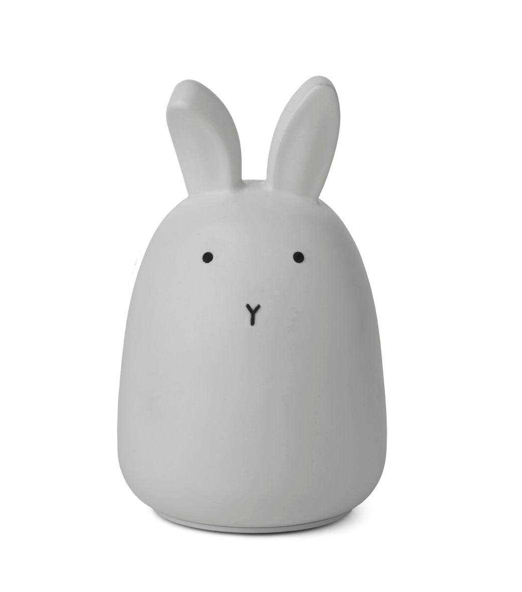 Liewood Winston Night Light - Rabbit Dumbo Grey – littlewhimsy