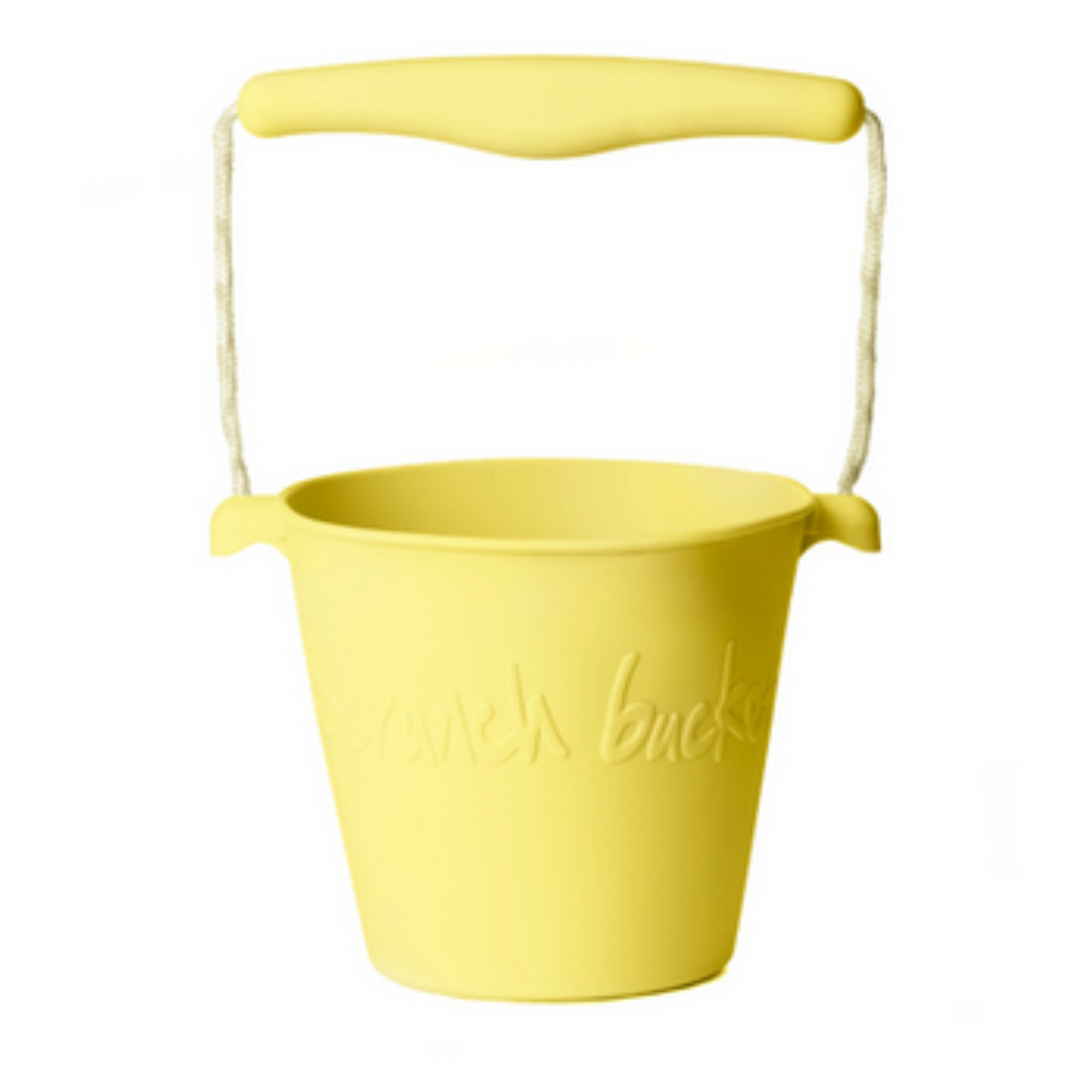 Scrunch Collapsible Bucket - Lemon – littlewhimsy