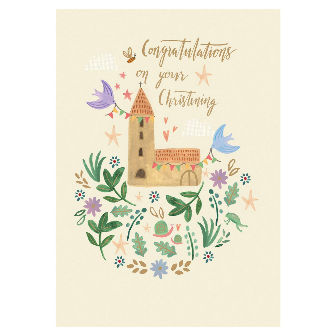 Congratulations on your Christening Card – littlewhimsy