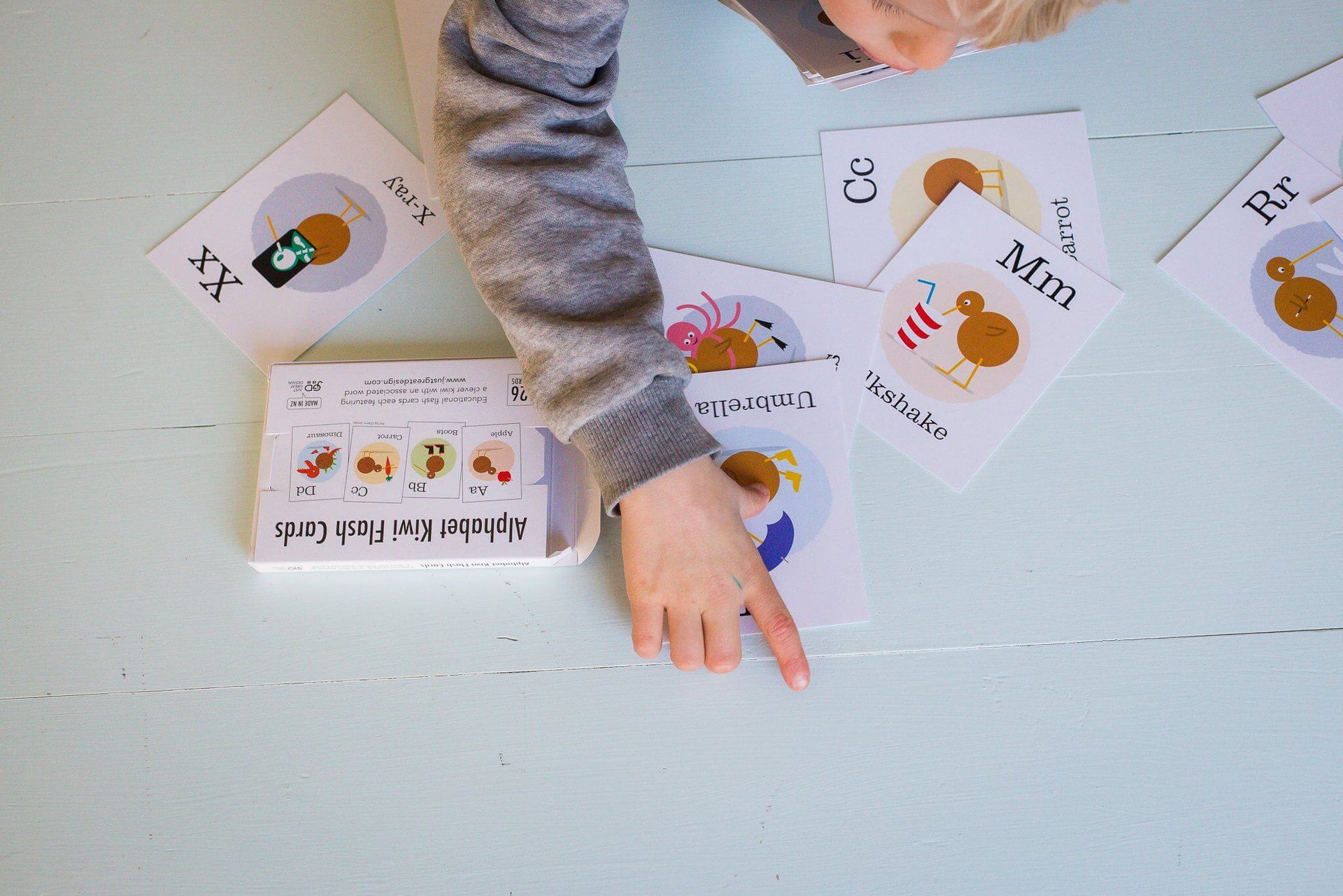 Alphabet Kiwi Flash Cards – littlewhimsy