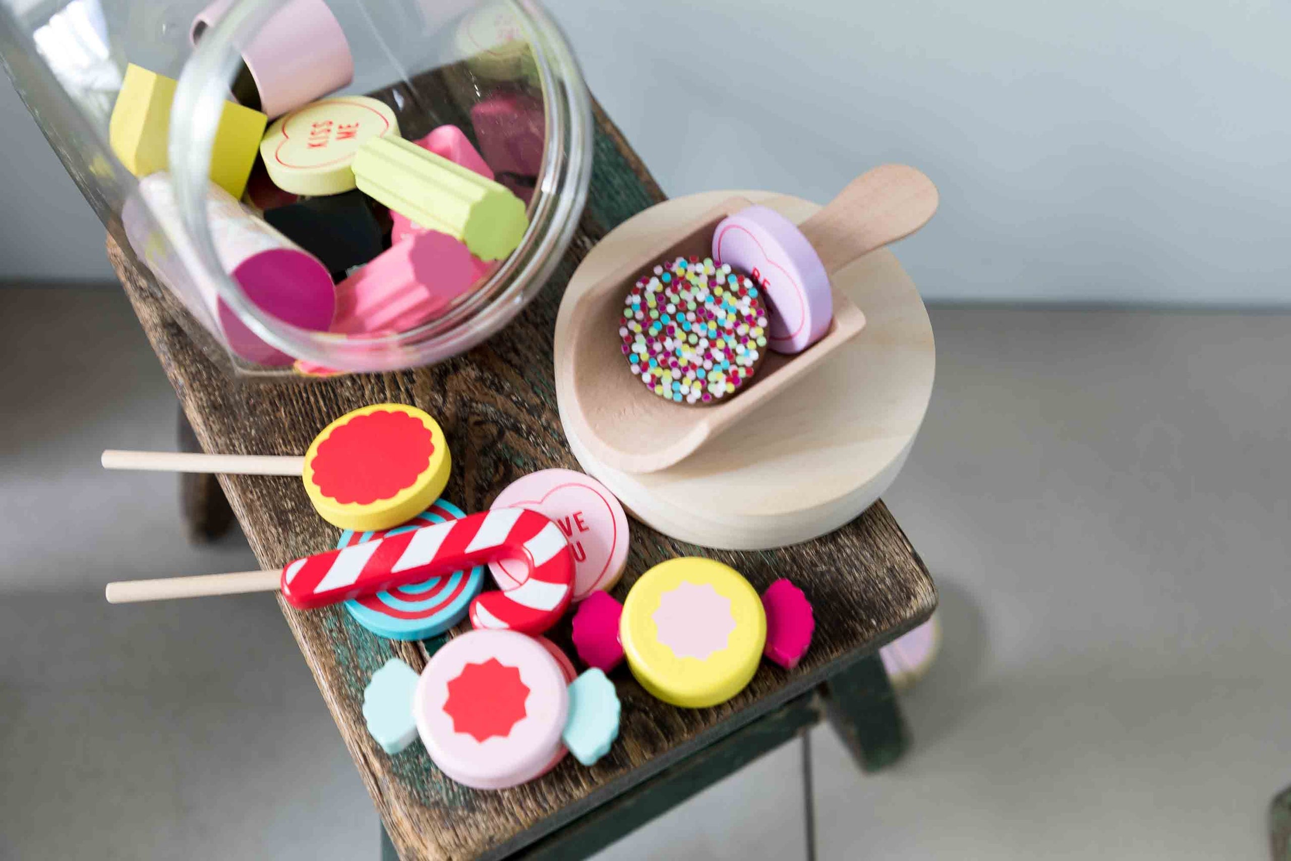 Iconic Toy - Wooden Candy Jar – littlewhimsy