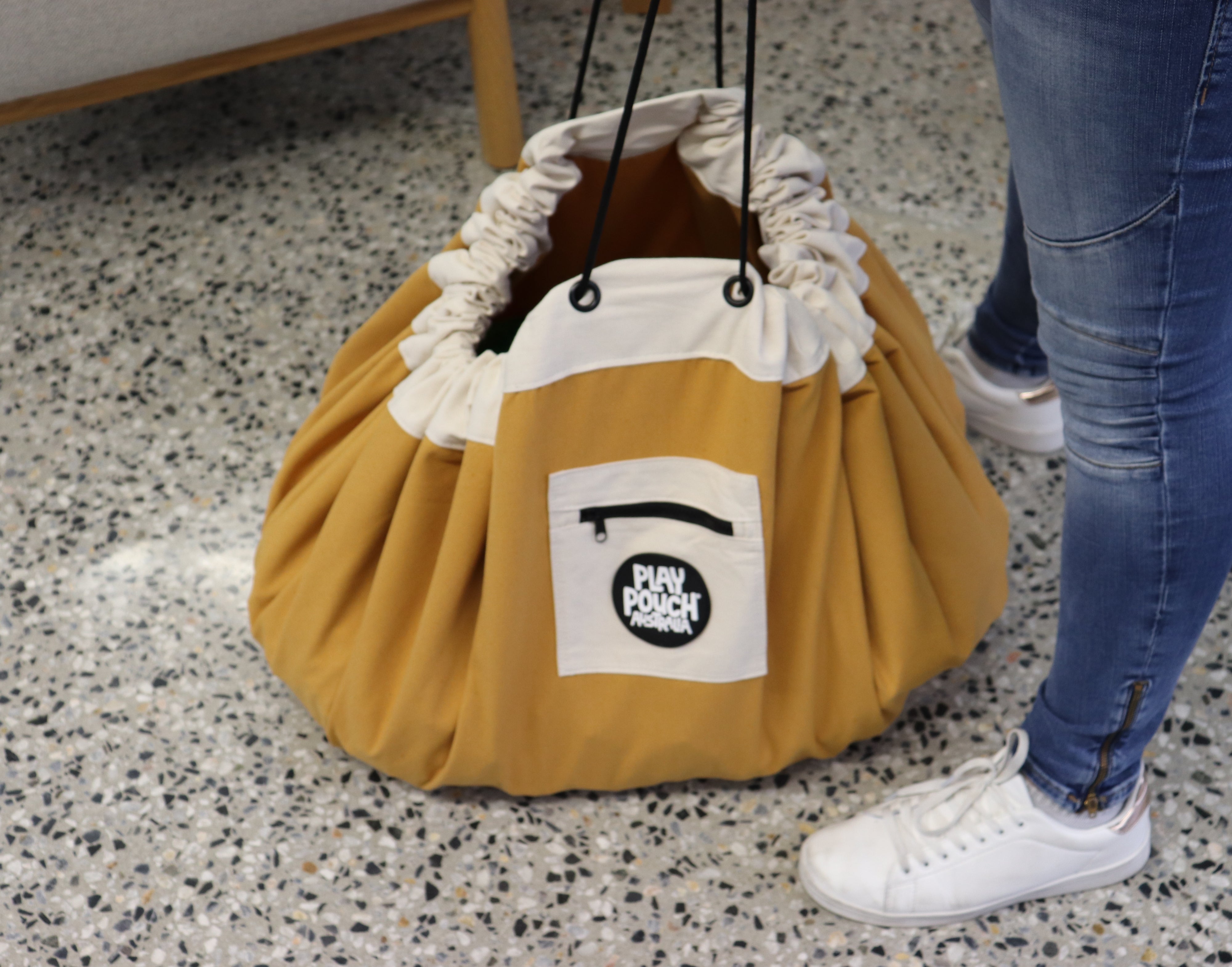 Play Pouch Solid | Colonel Mustard – littlewhimsy