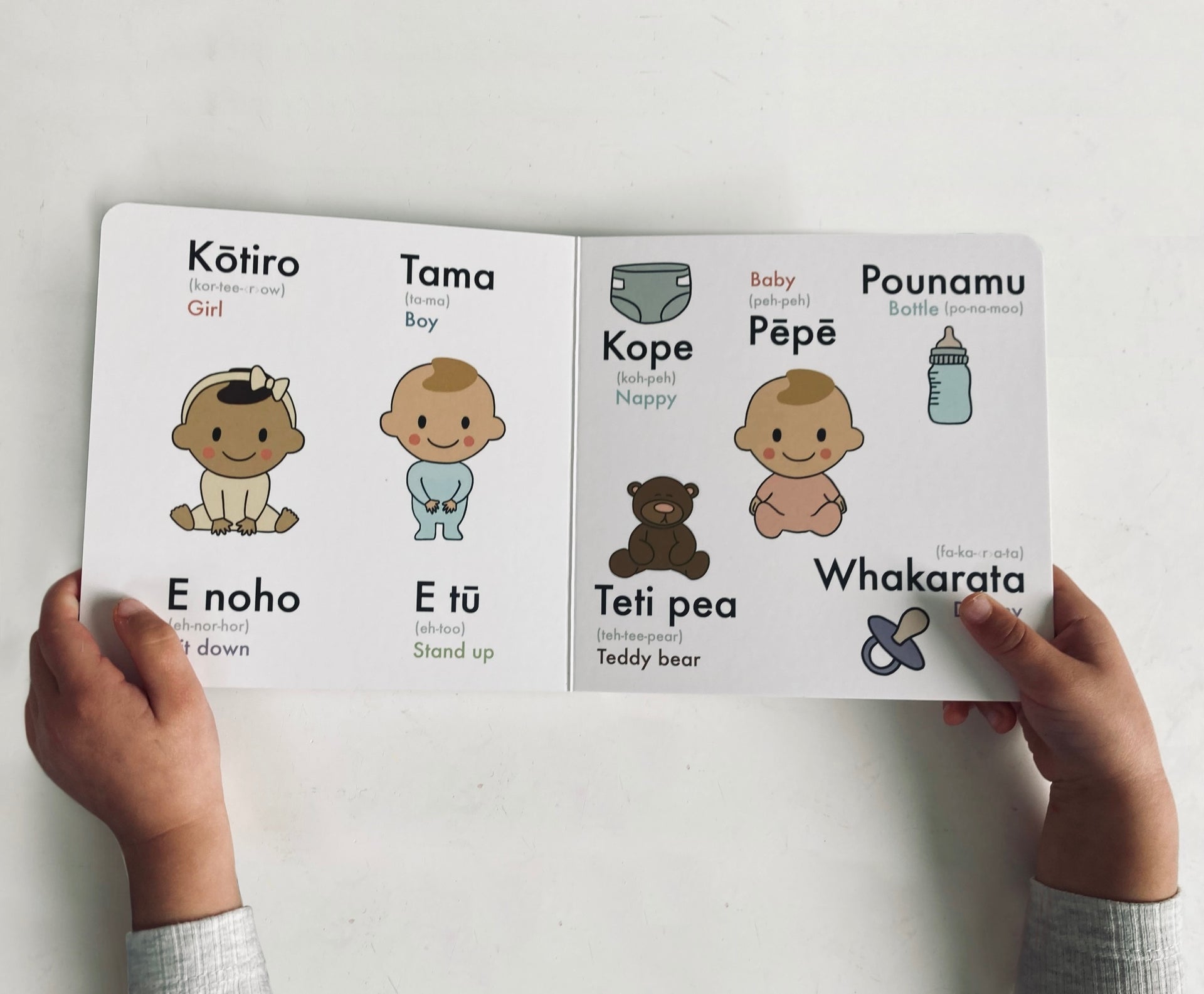 My First Reo Picture Dictionary: 100 Maori Words With Pronunciation ...