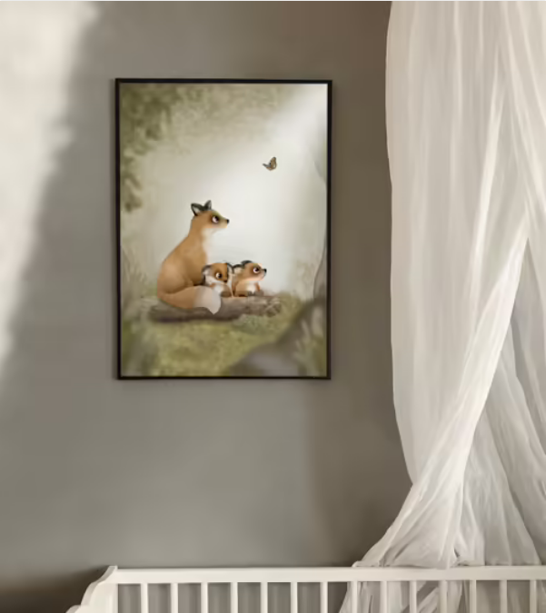 Fashionell Families of the Magical Forest | The Fox Family Poster ...