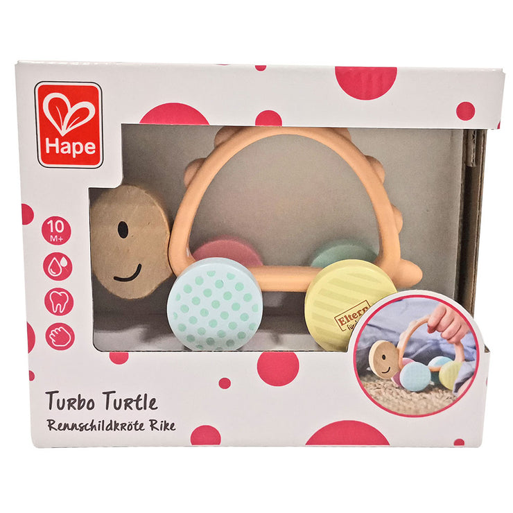 Hape Baby | Turbo Turtle Teether – littlewhimsy