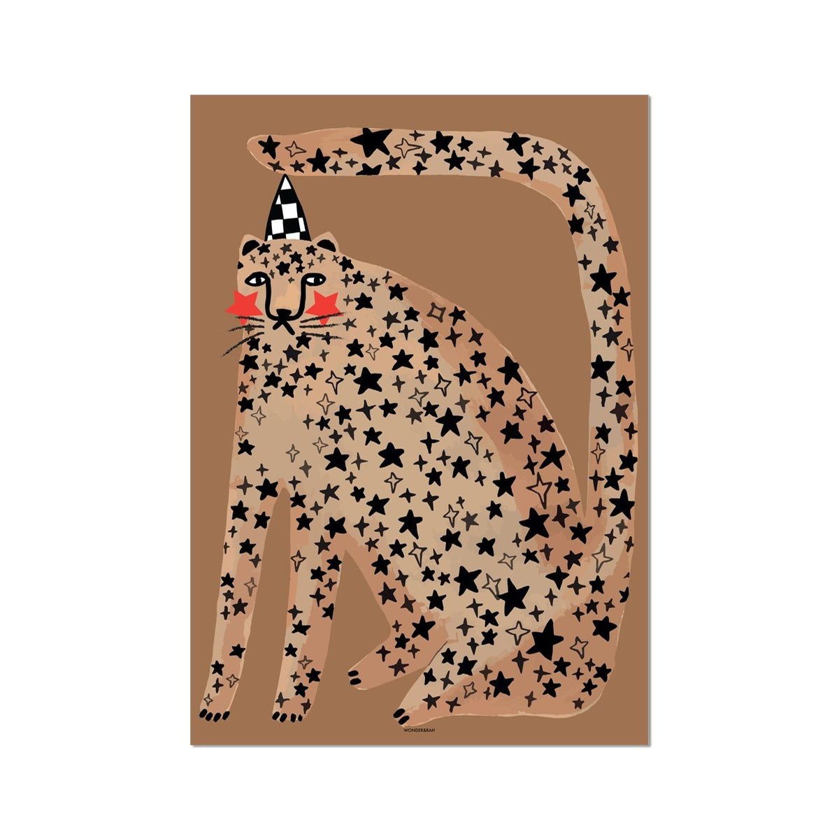 Cheetah Children's Print Poster – littlewhimsy