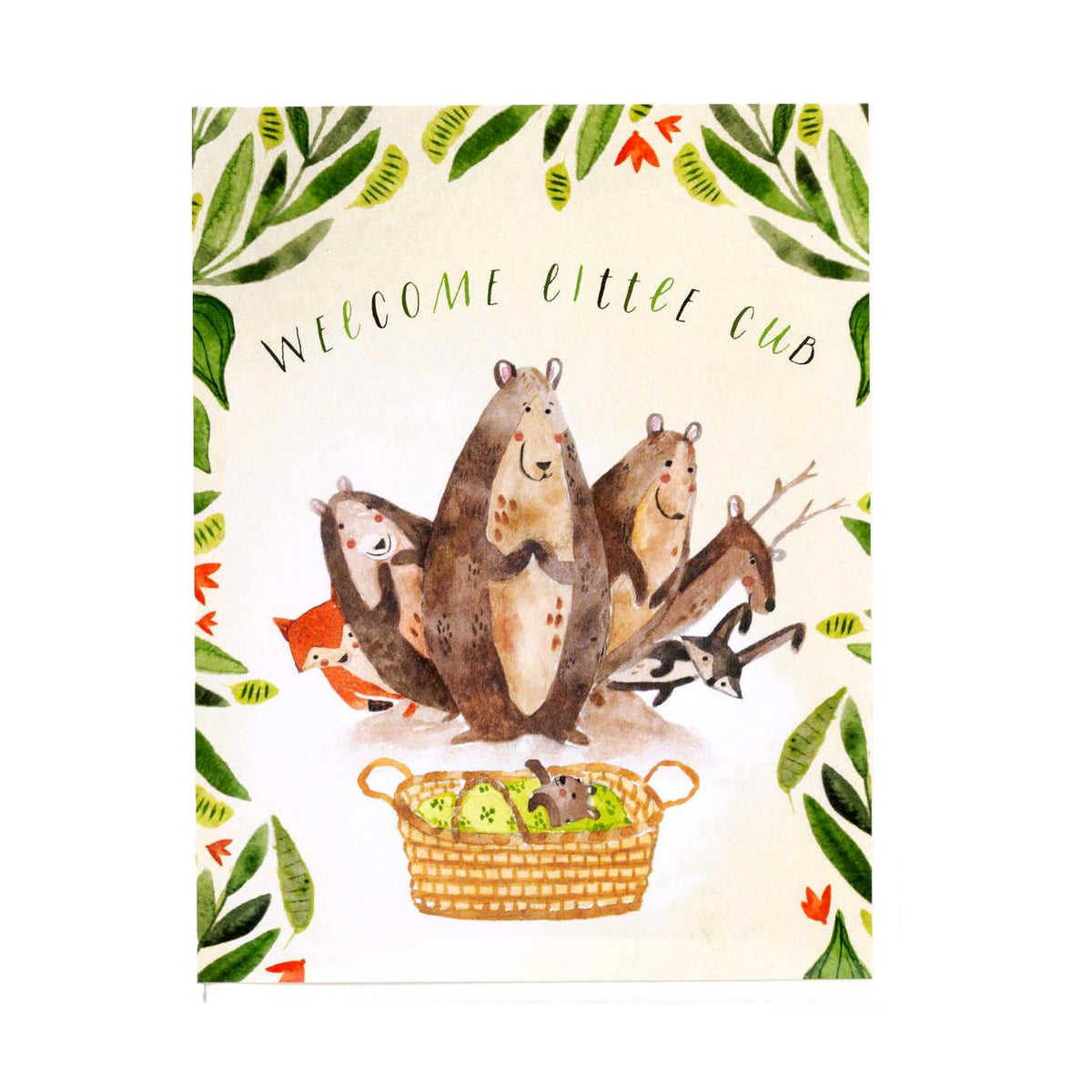 Welcome Little Cub Card – littlewhimsy
