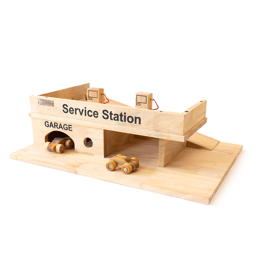 Solid Wooden Service Station – littlewhimsy