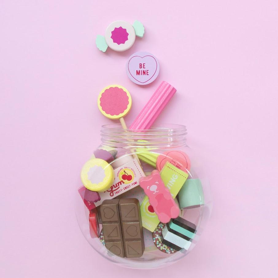 Iconic Toy - Wooden Candy Jar – littlewhimsy